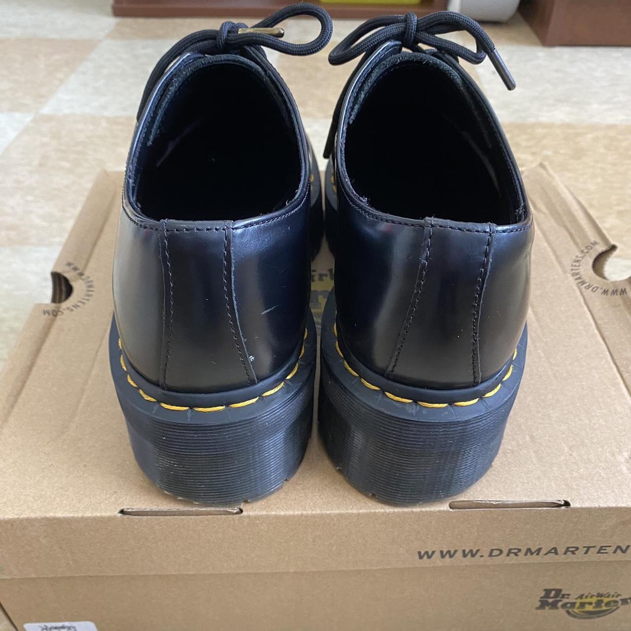 1461 SMOOTH LEATHER PLATFORM DOC DR. MARTENS LOWS •... - Depop