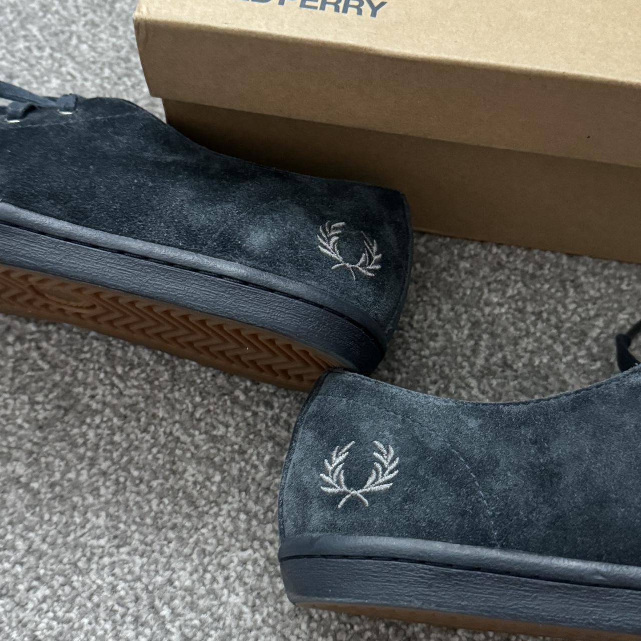 Fred Perry suede casual shoes Never worn size 7 - Depop