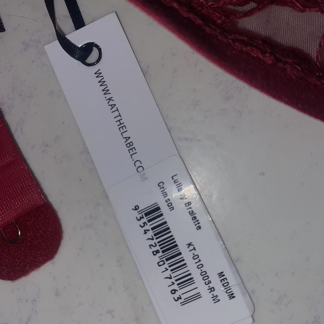 Cute Crimson Bralette from Kat the Label! It’s... - Depop