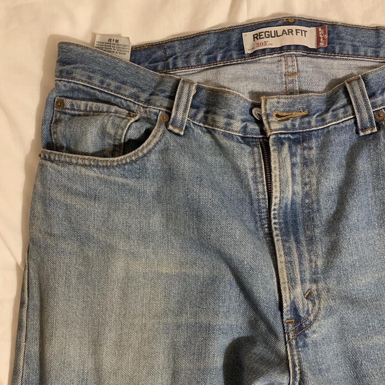 Levis 505 stonewashed jeans This Levi's 505 Men's... | Depop