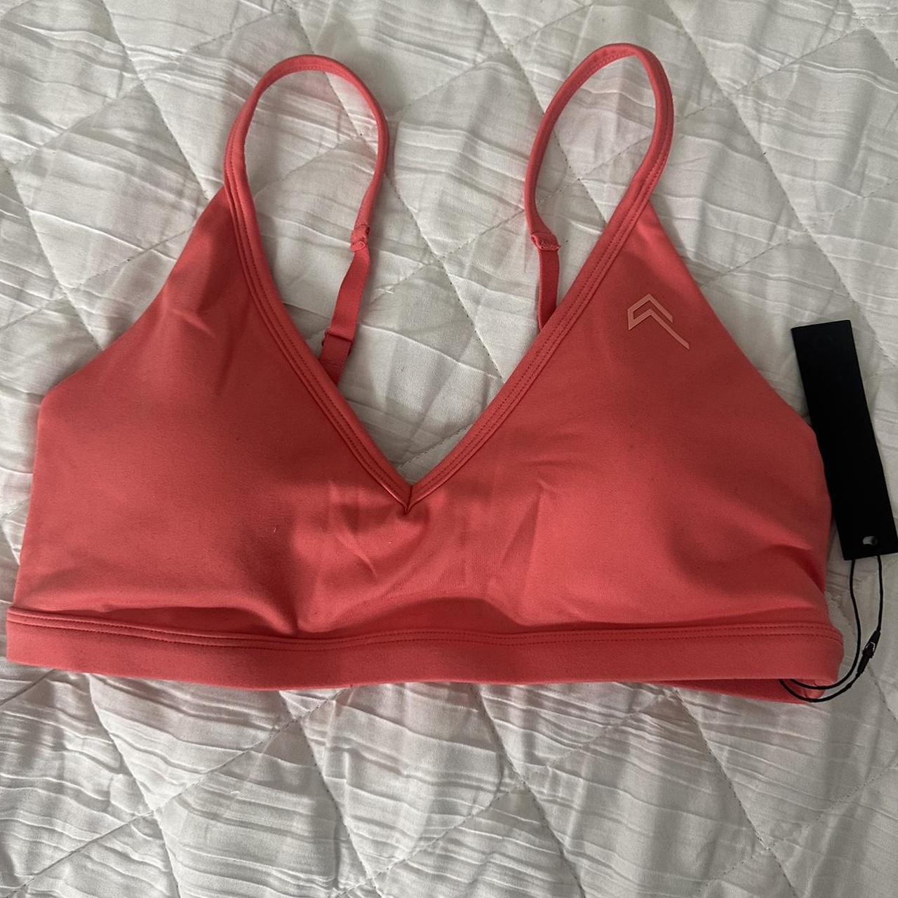 Oner Active Amplify pink timeless straps bra 🤍 Size... - Depop