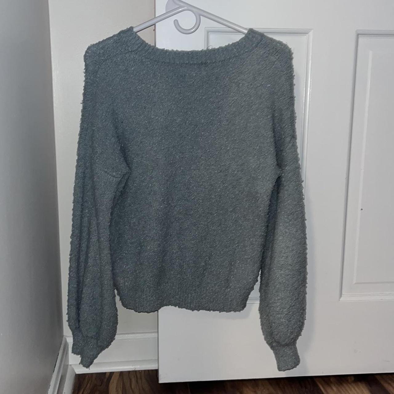 Soft Blue Sweater - Depop