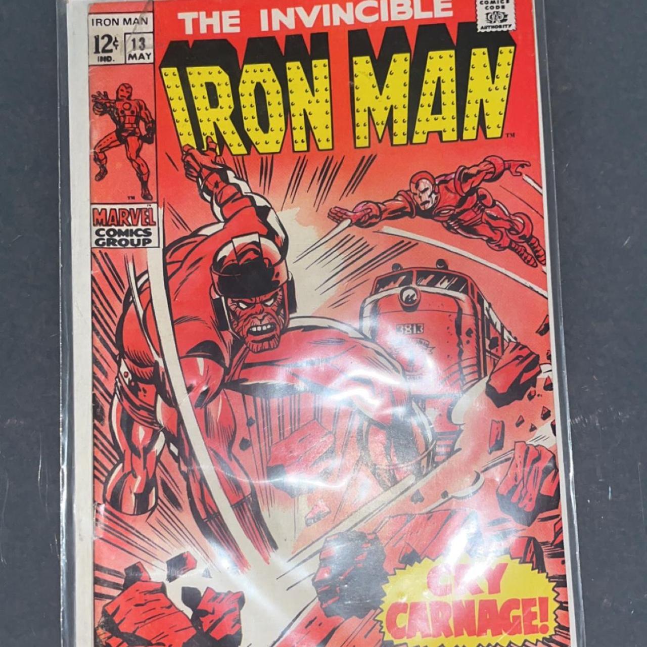 The invincible iron man #13 Still in the packaging - Depop