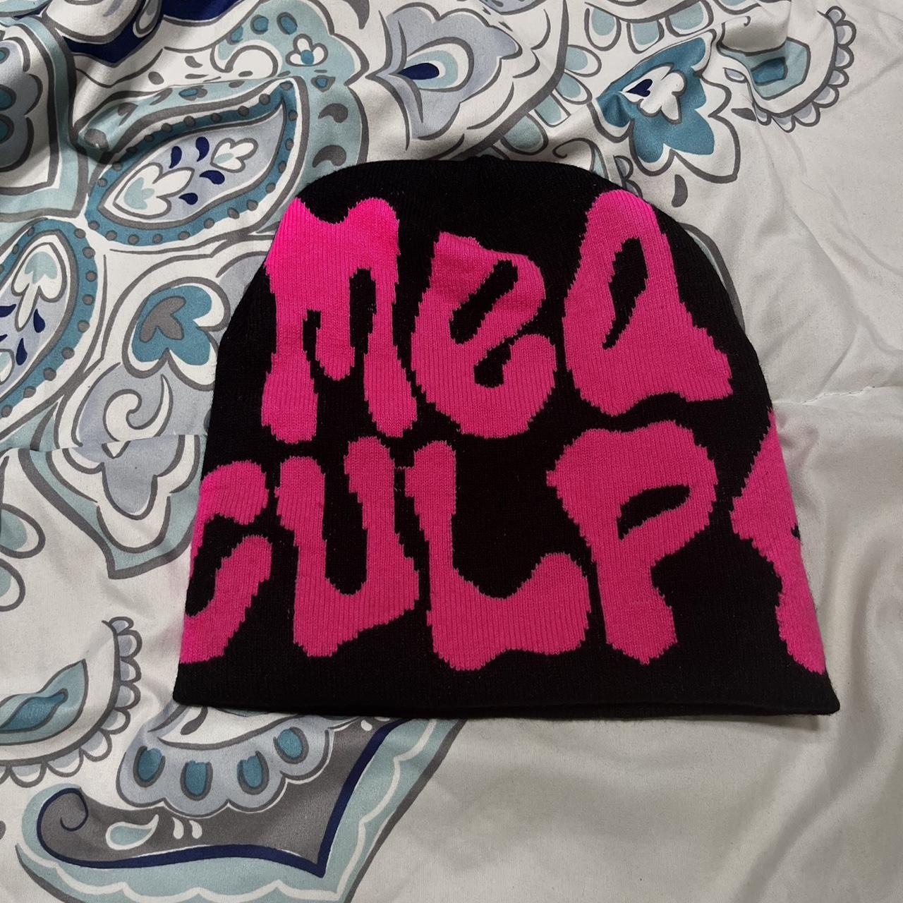 mea culpa beanie black and pink. need gone. send... - Depop