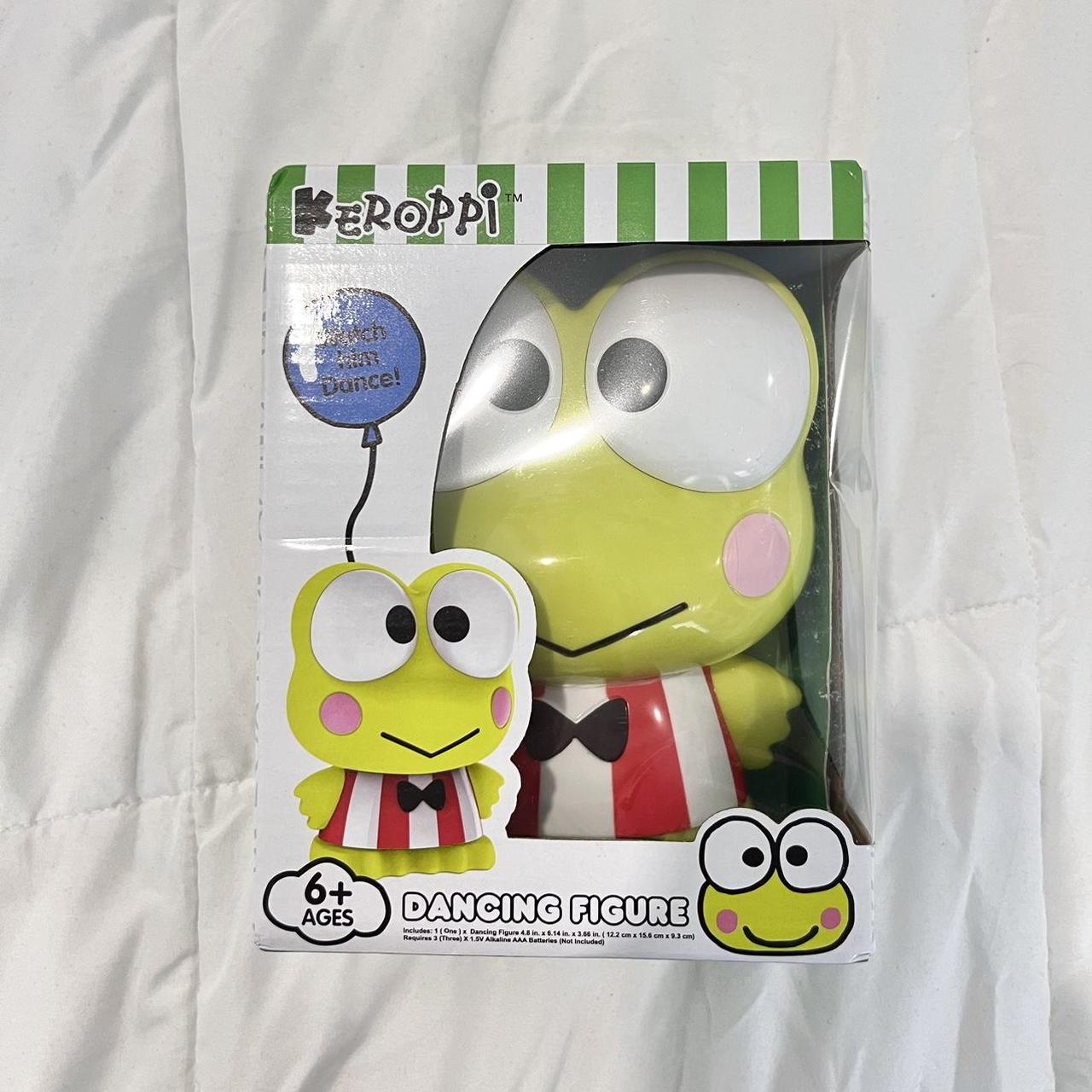 keroppi dancing figure 🐸 #frog #sanrio #keroppi... | Depop