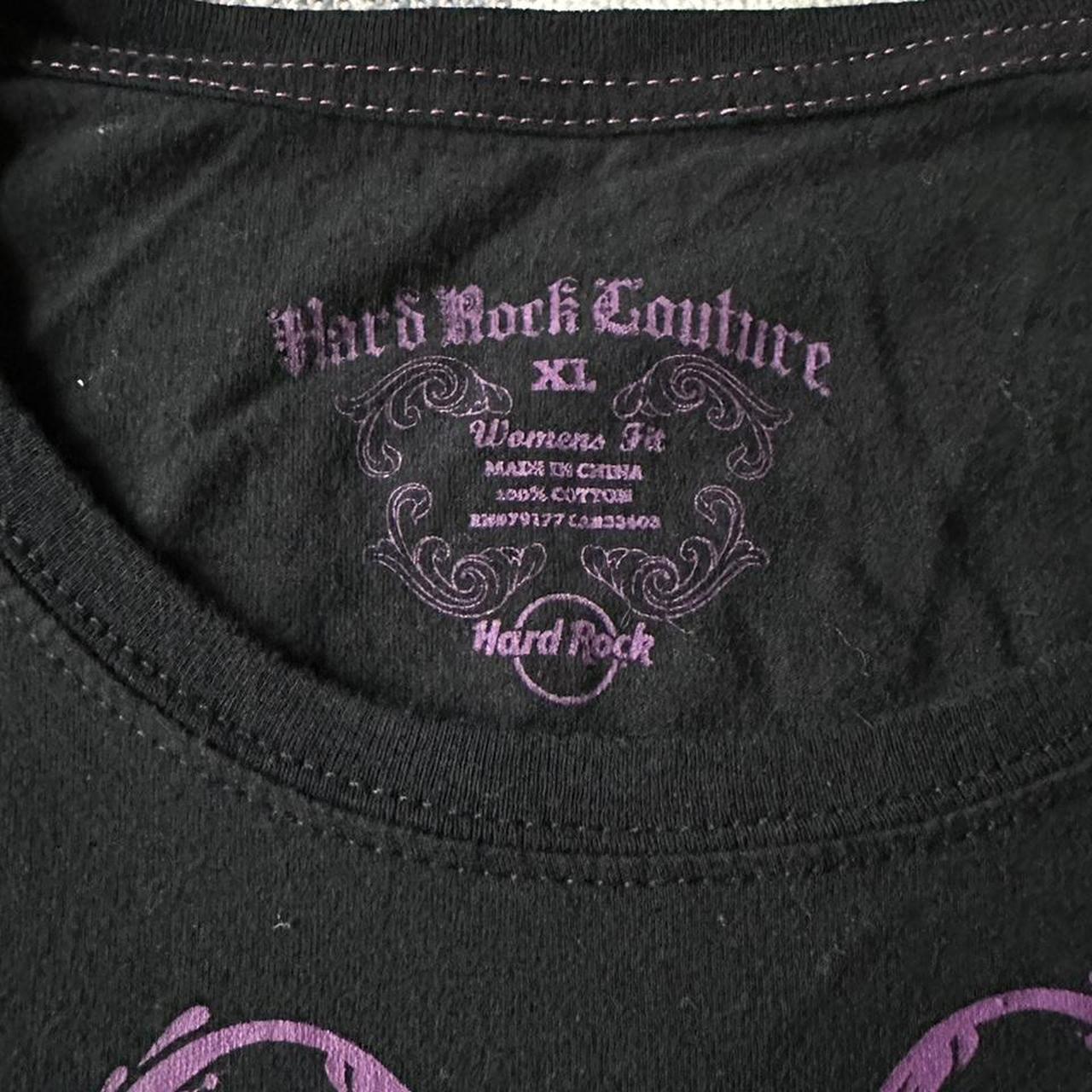 Hard Rock shirt with lace and grunge design. Has a... - Depop