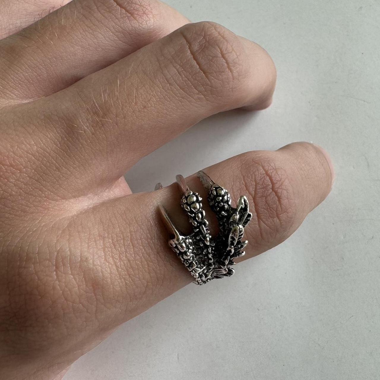 Y2K 2000s vintage style goth emo punk claw... - Depop