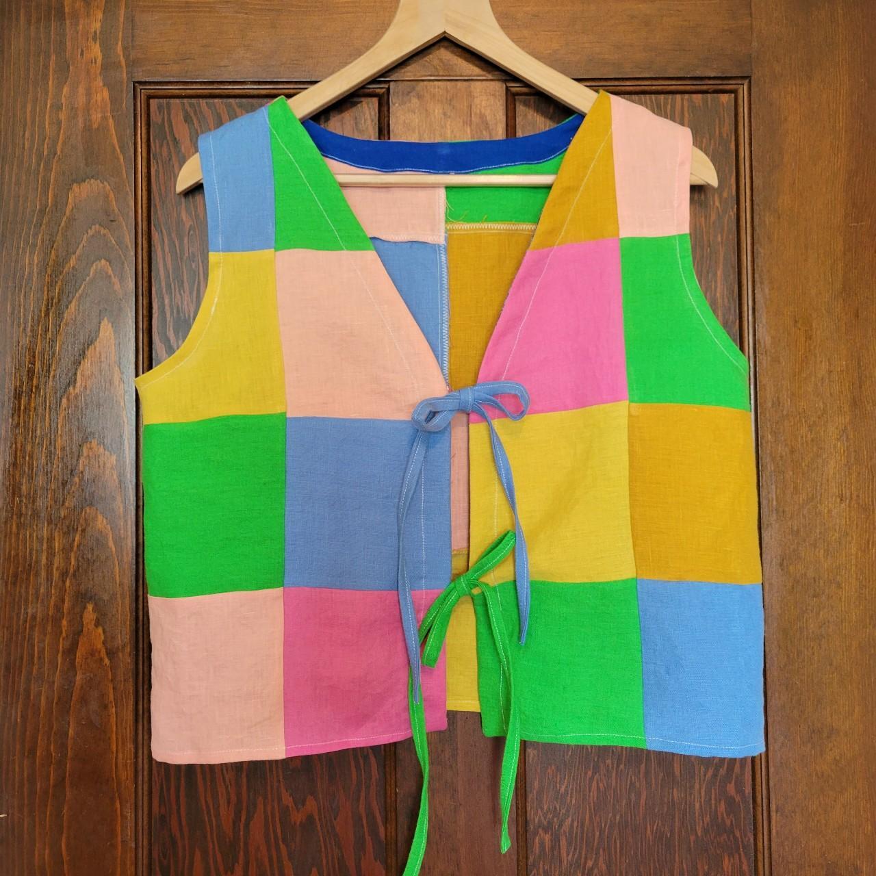 Women's multi Vest | Depop