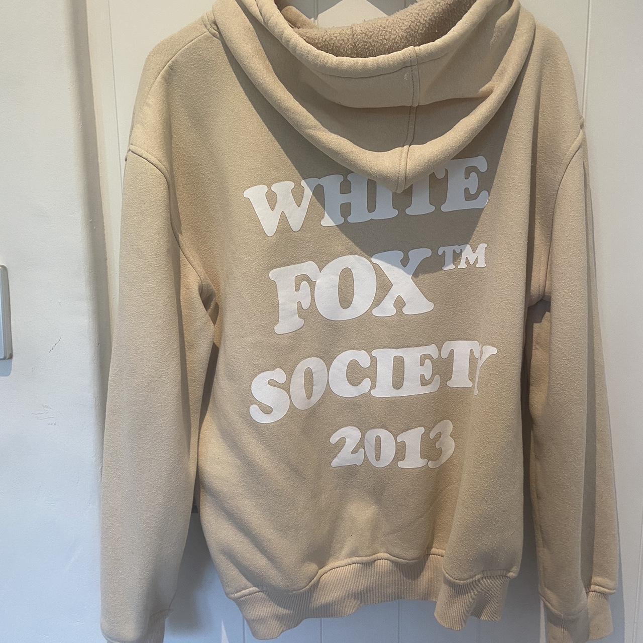 Super cosy White Fox Society hoodie Never worn by... - Depop