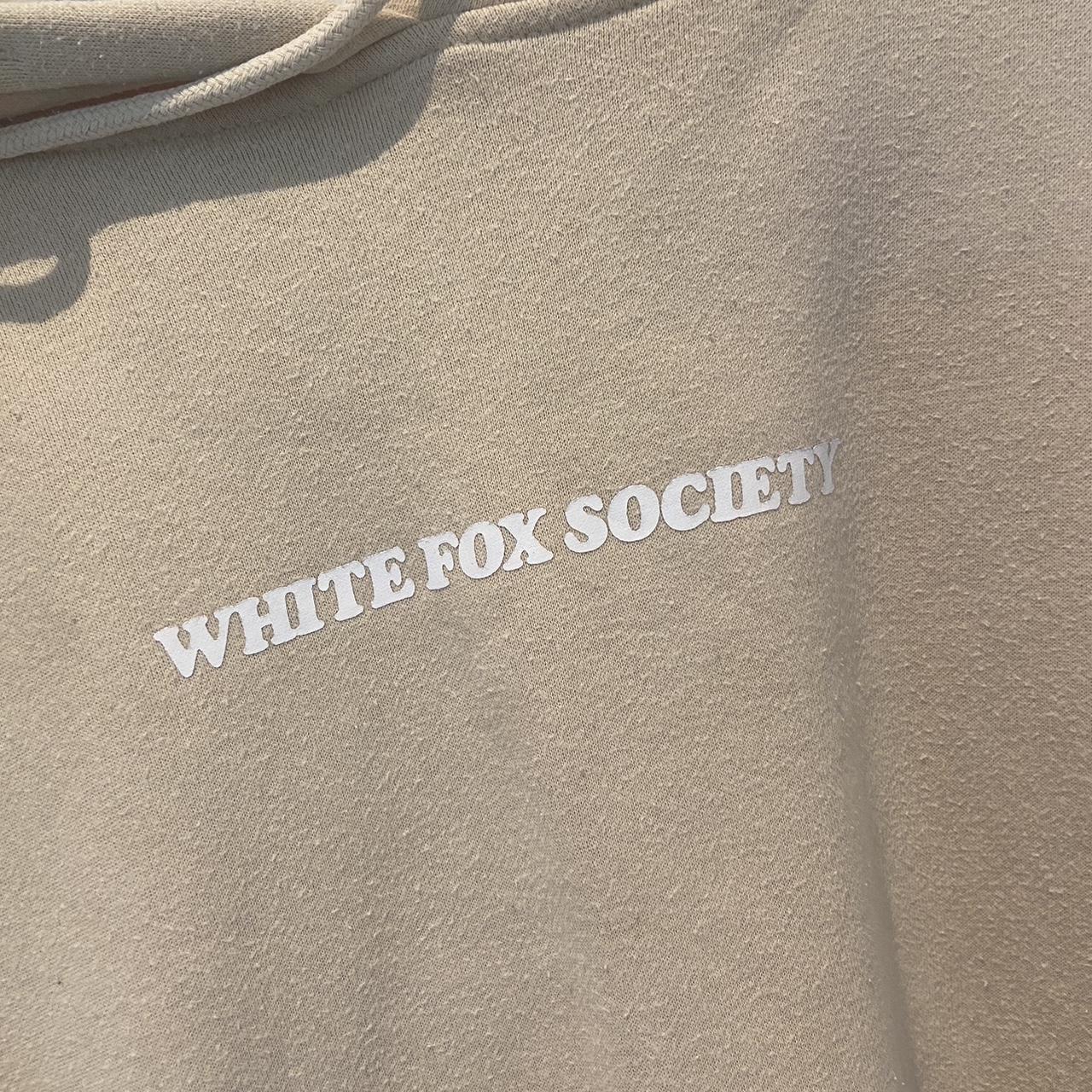 Super cosy White Fox Society hoodie Never worn by... - Depop