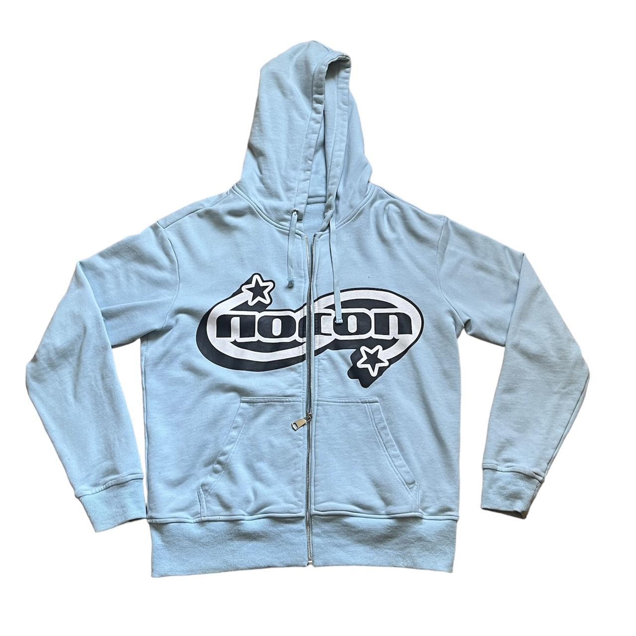 Blue Nocon Studios Zip Up Ships same / Next day... - Depop