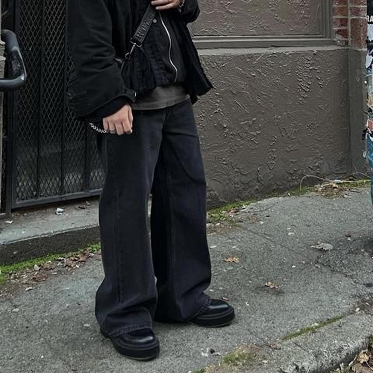 Weekday Men's Black Jeans | Depop