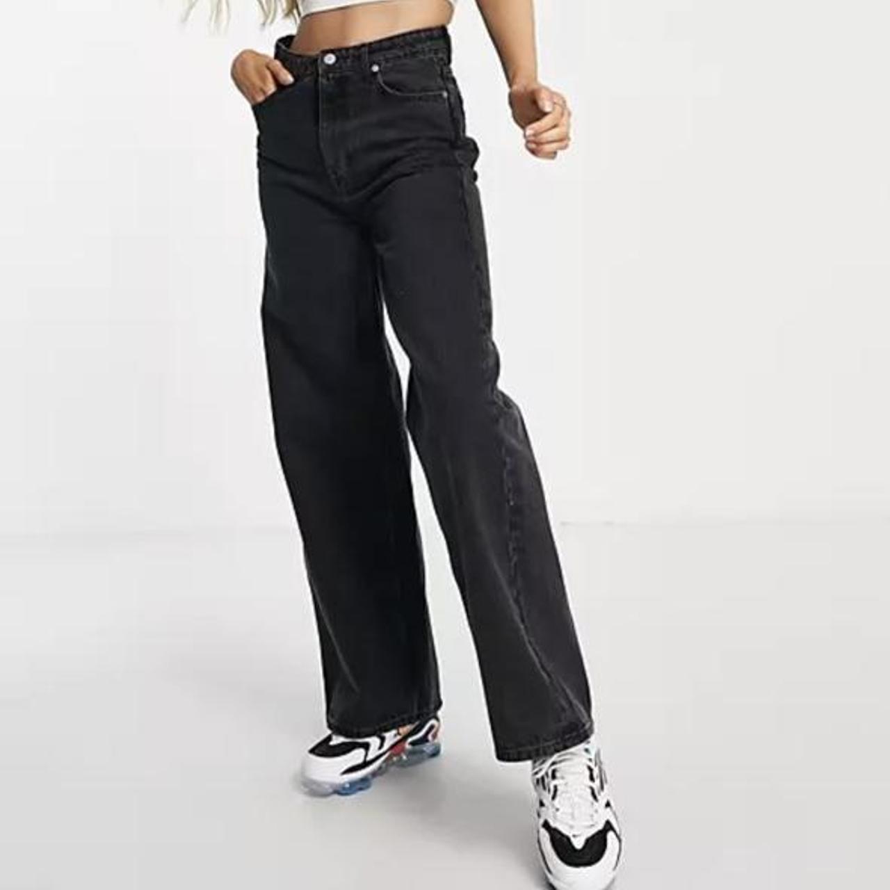 Weekday Women's Black Jeans | Depop