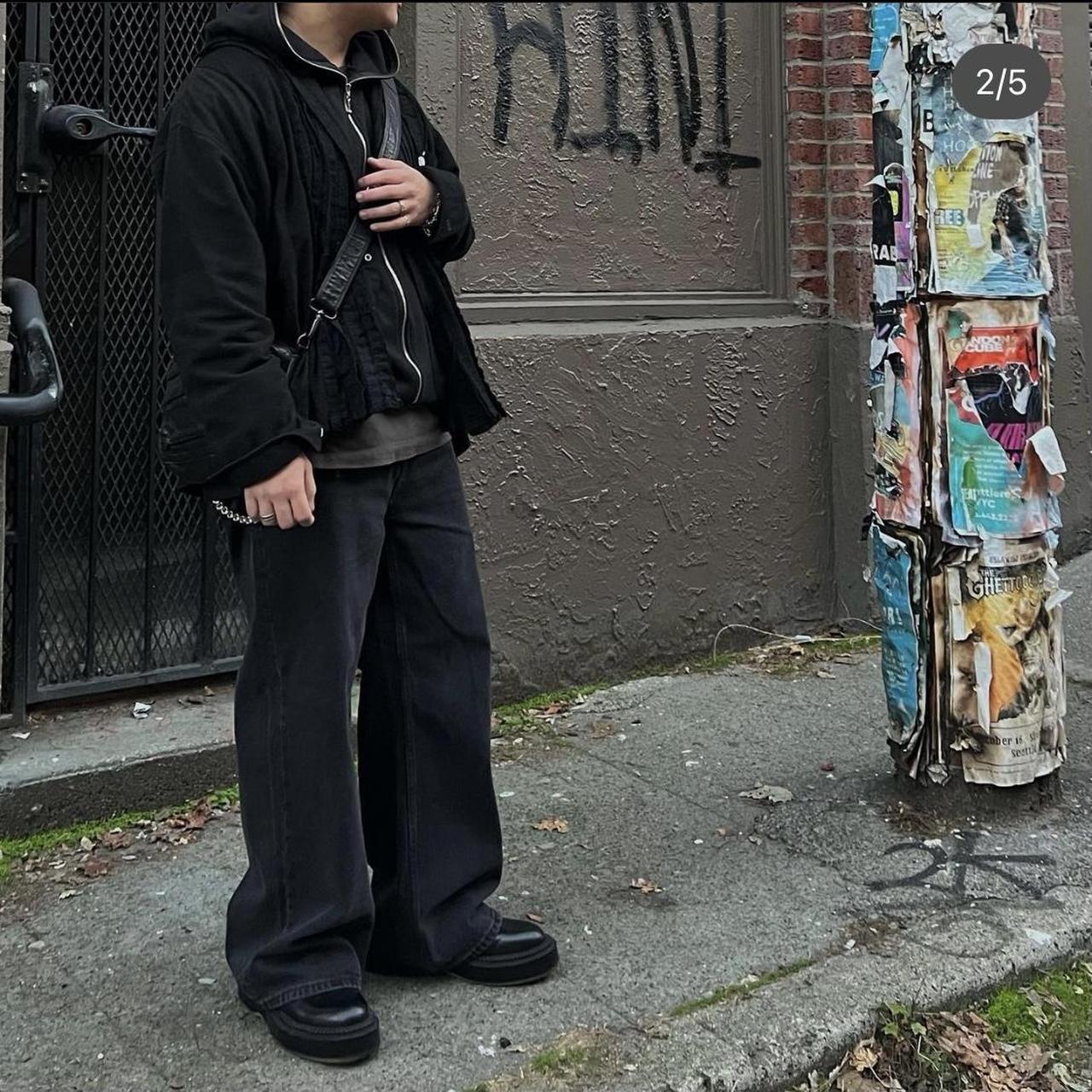 Weekday Men's Black Jeans | Depop