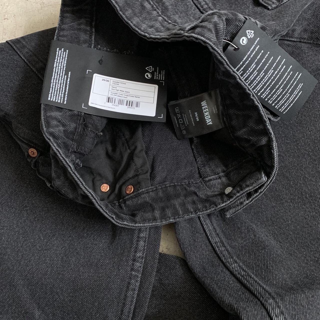 Weekday Men's Black Jeans | Depop