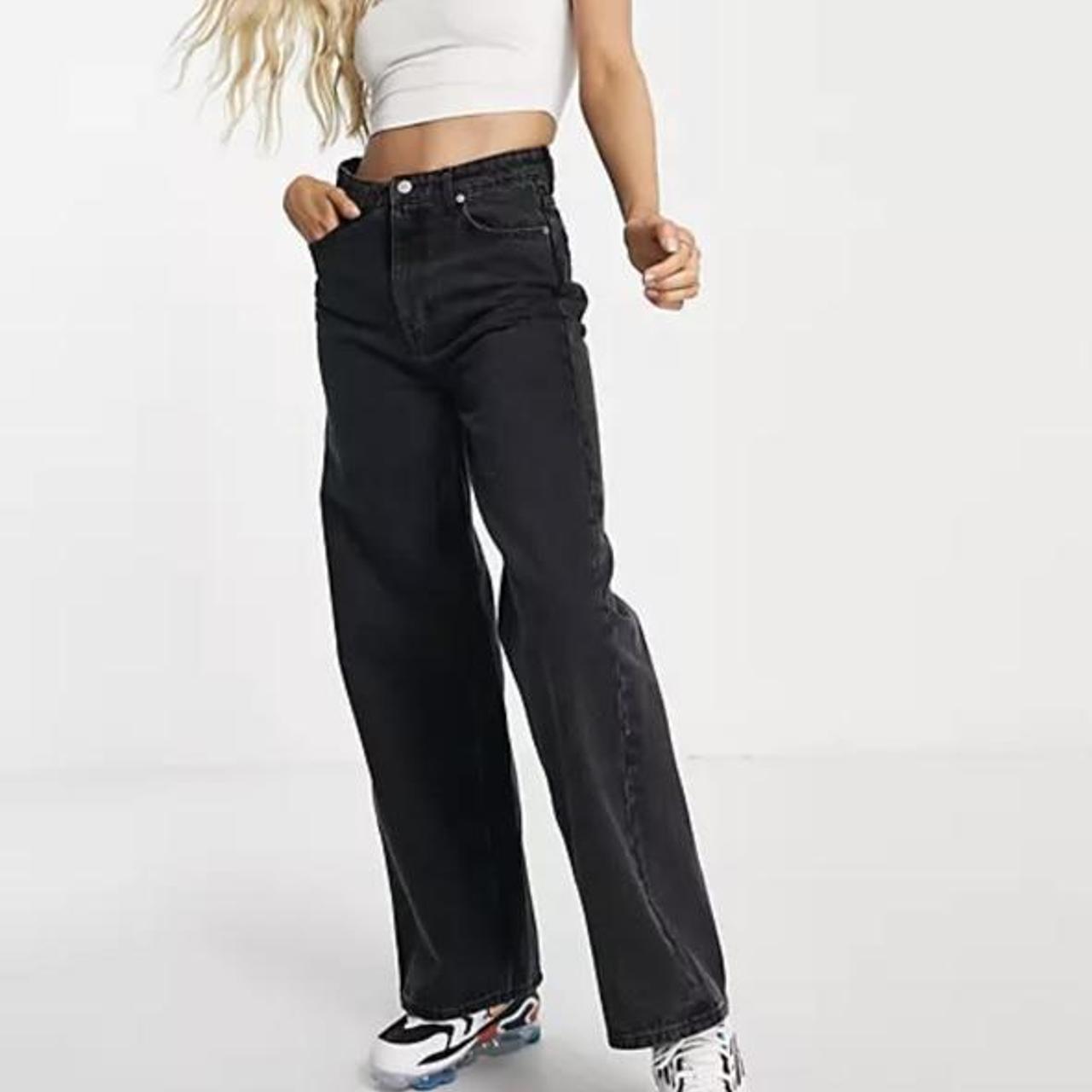 Weekday Women's Black Jeans | Depop