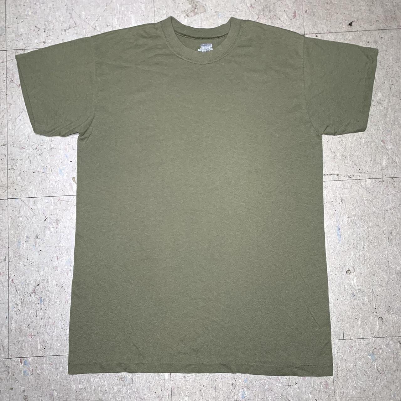 Vintage Duke Single Stitch Plain Blank Olive Green... - Depop
