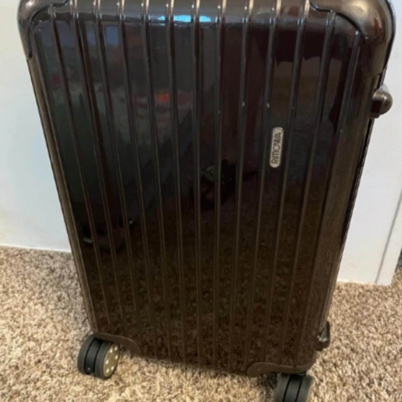 Rimowa Cabin Carry On suitcase 22x14x10 rough... - Depop