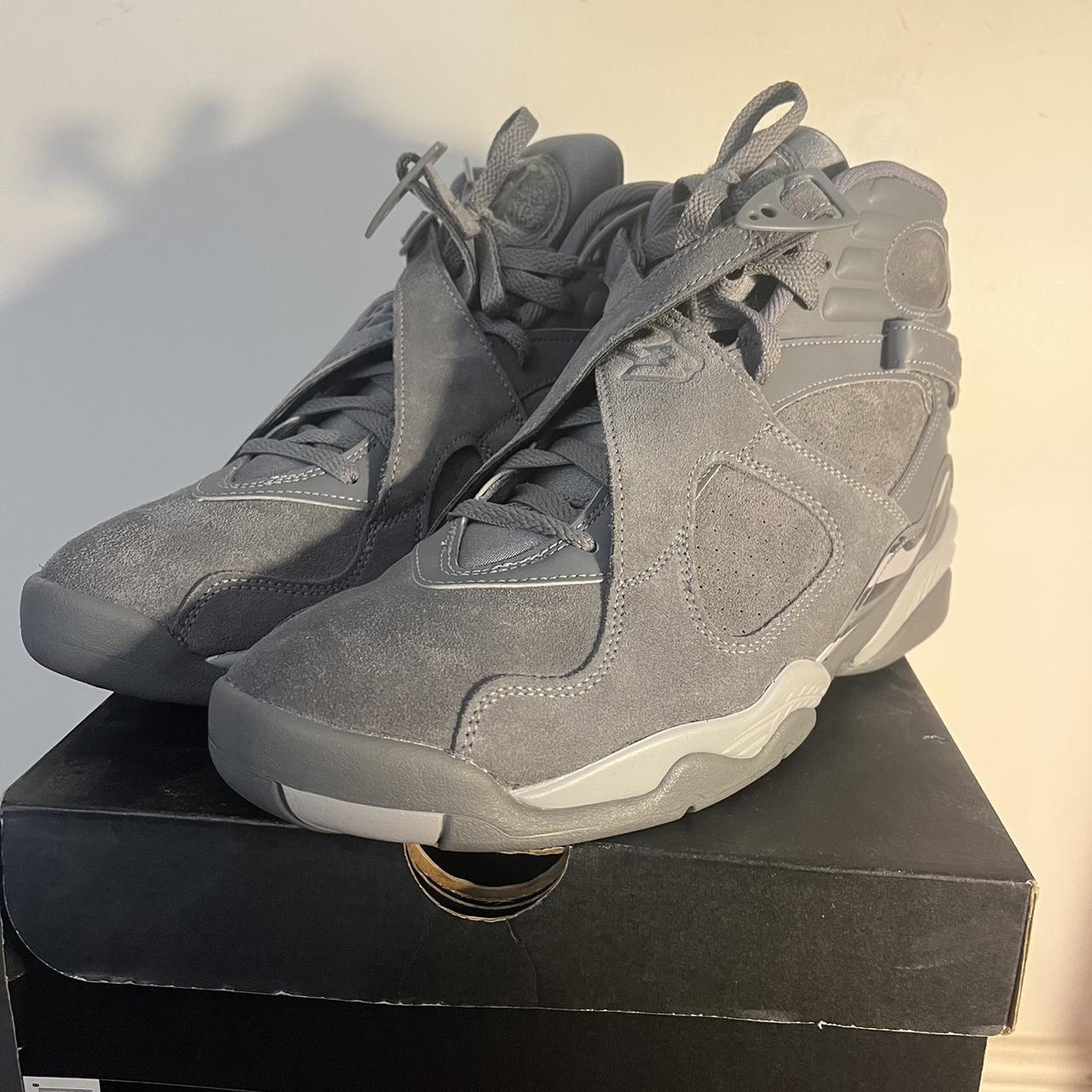 Air Jordan 8 “Cool Grey” 2017 Worn once. #Jordan... - Depop