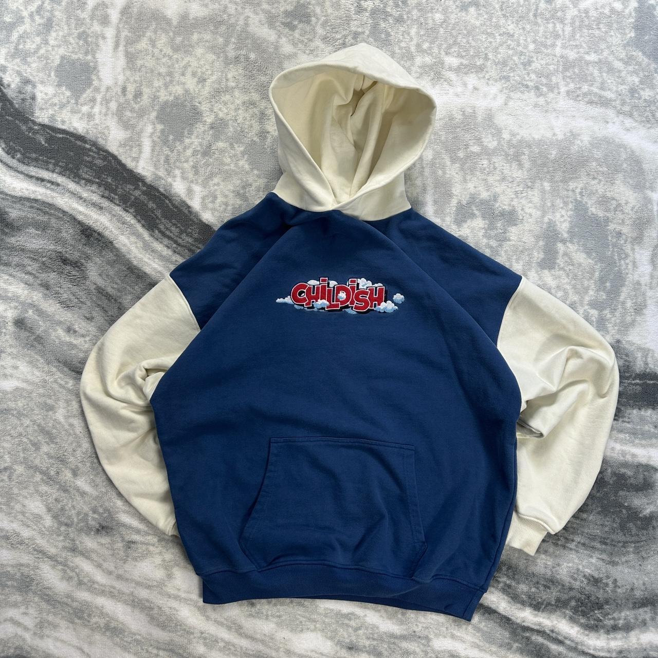 Vintage Childish TGF Bros Theme Park Blue Size Large... - Depop