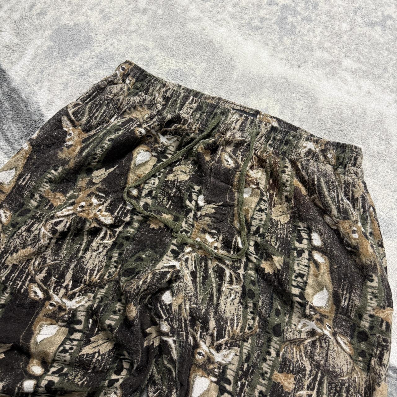 Vintage Realtree Joe Boxer 90’s Khaki Camo Straight... - Depop