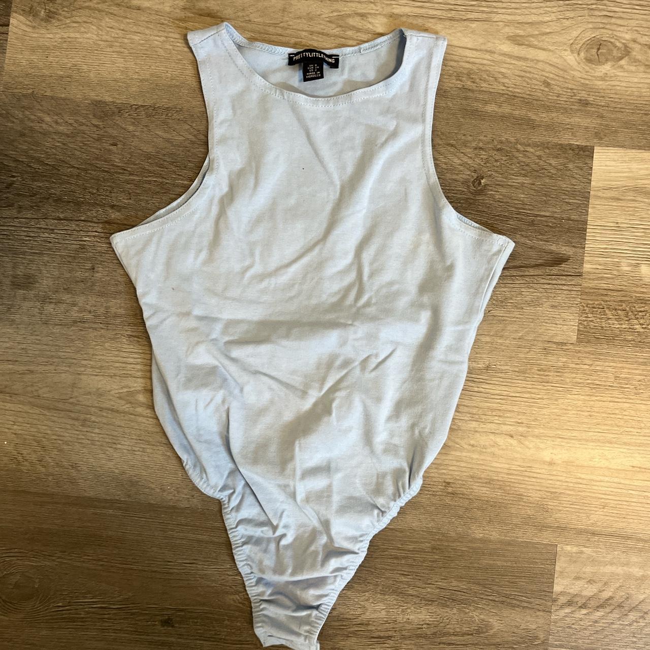 Baby Blue Bodysuit - Depop