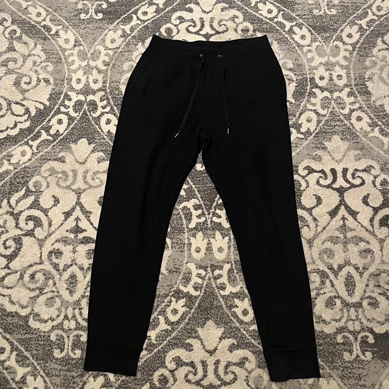 Black Uniqlo Sweatpants Size Medium. #uniqlo #cotton - Depop