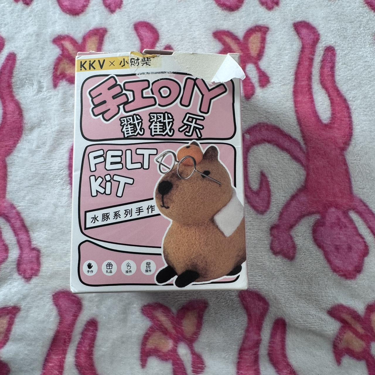 Repop needle felt kit. Box is damaged but al the... | Depop