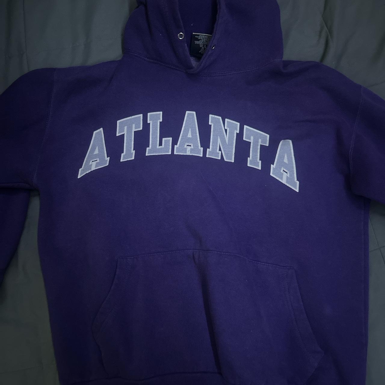Atlanta purple hoodie #purple... - Depop