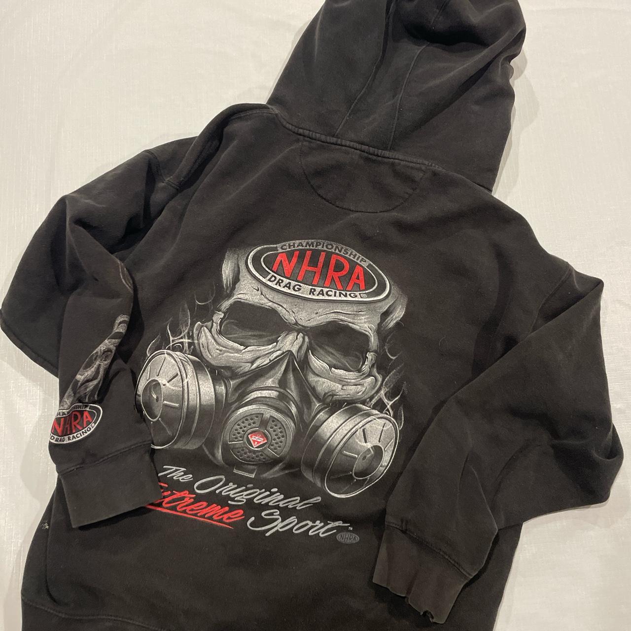 Mens vintage y2k NHRA Drag racing graphic racing... - Depop