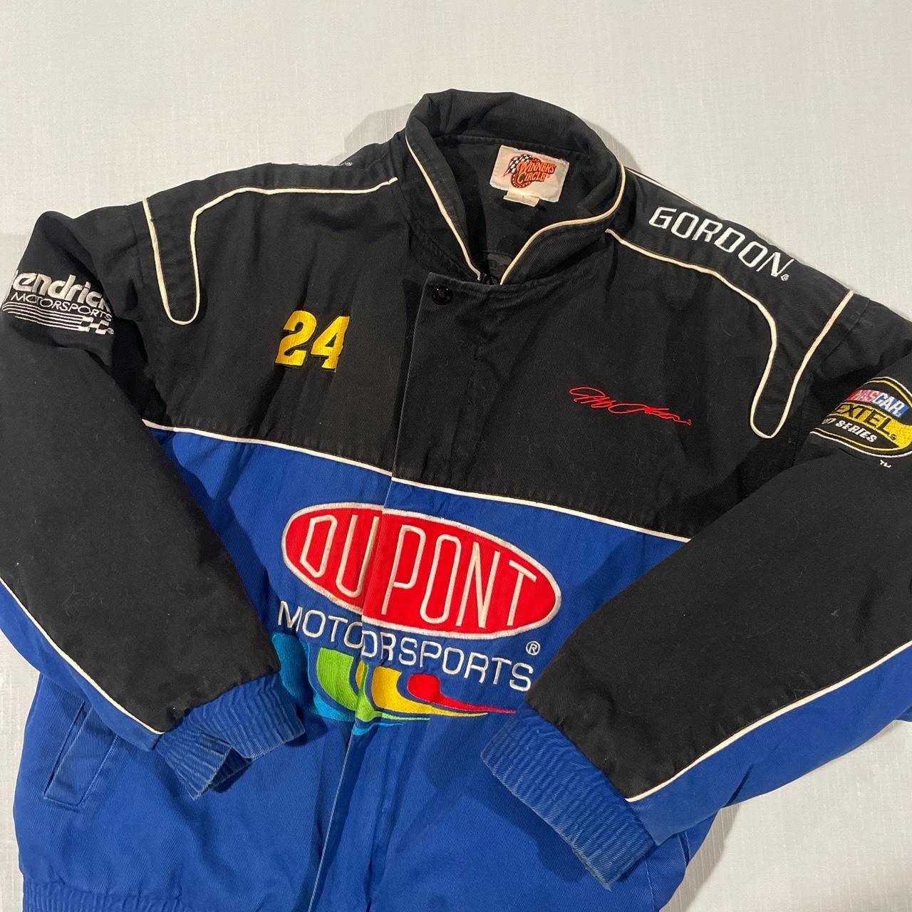 Vintage embroidered Jeff Gordon DuPont Motorsports... - Depop