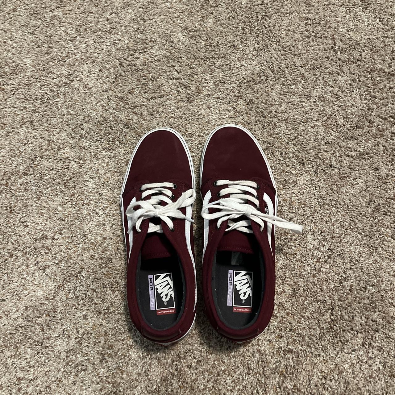 Vans Pro Cush skateboarding Shoes Vans worn once,... - Depop