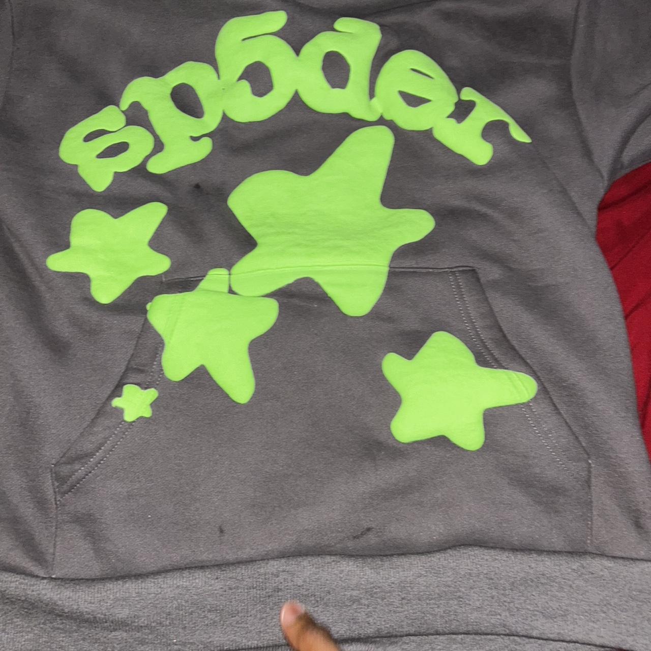 small spider hoodie not worn comes with receipt | Depop