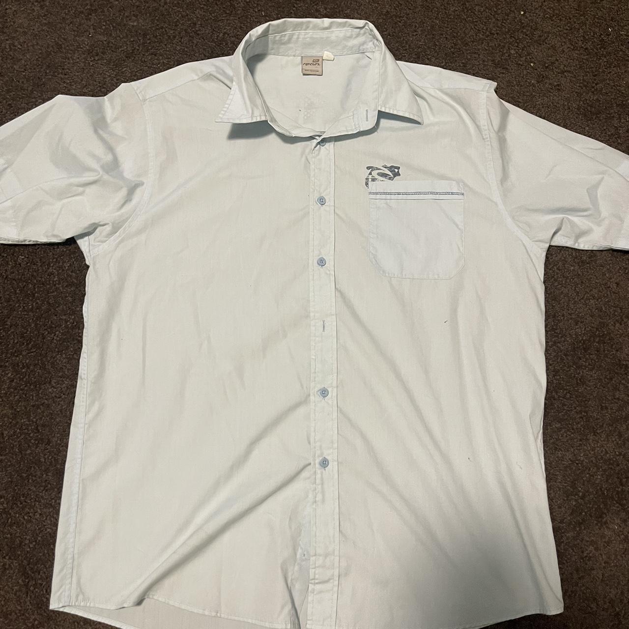 Rip curl Button up. 1 button missing. Dosent make a... - Depop