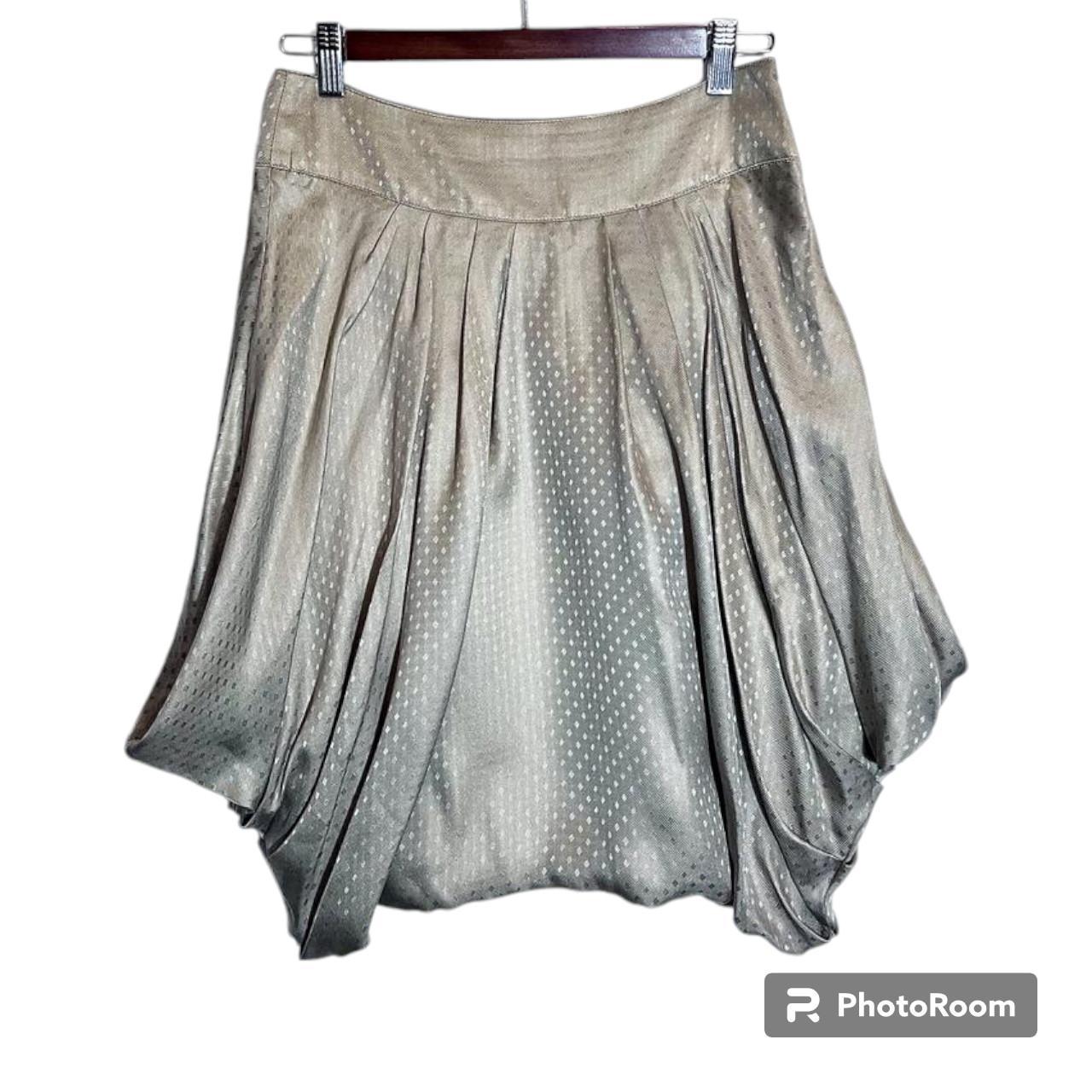Avant garde Balloon silk skirt bubble skirt sz S on... | Depop
