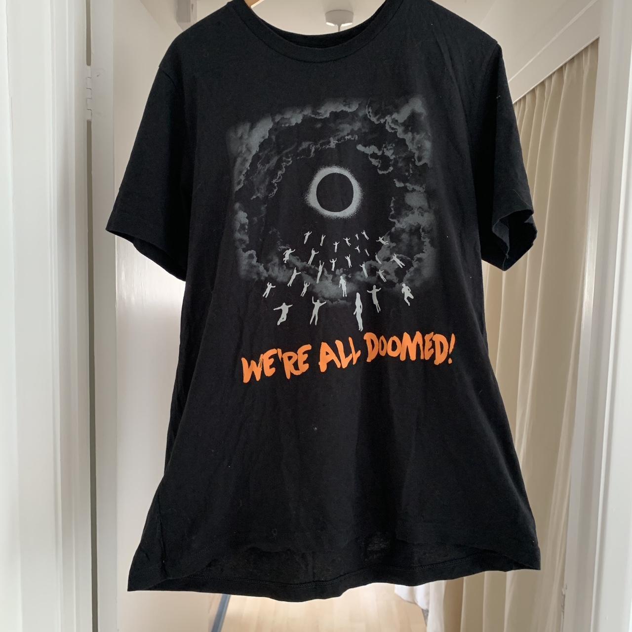 Tour tshirt for dan howell 2022 We are all doomed... - Depop