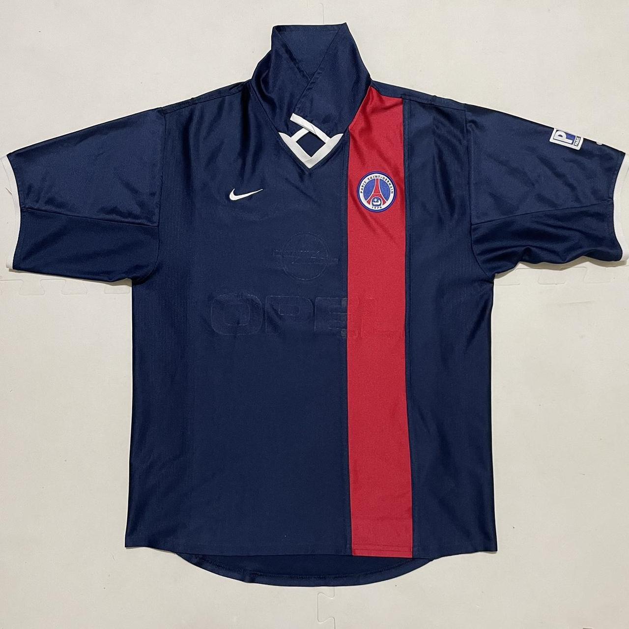 Nike Paris Saint-Germain PSG 2001/02 Home Football... - Depop