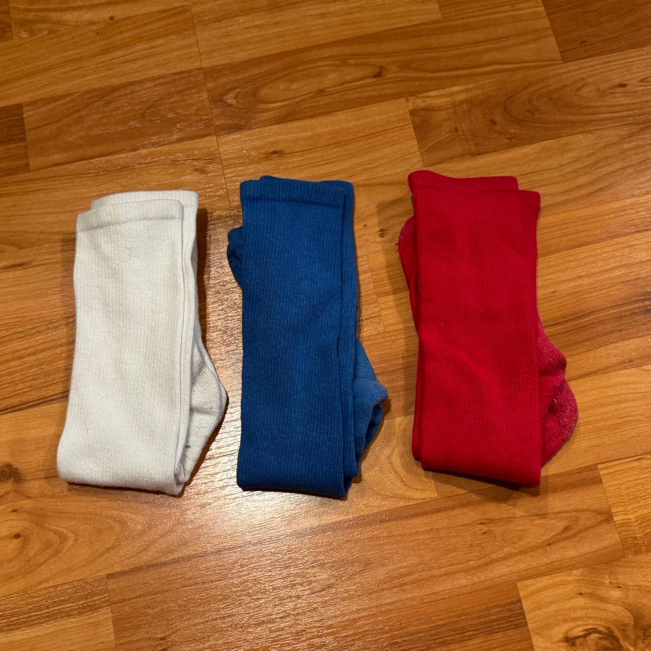 Vintage American Apparel Knee High Unisex Socks Lot.... | Depop