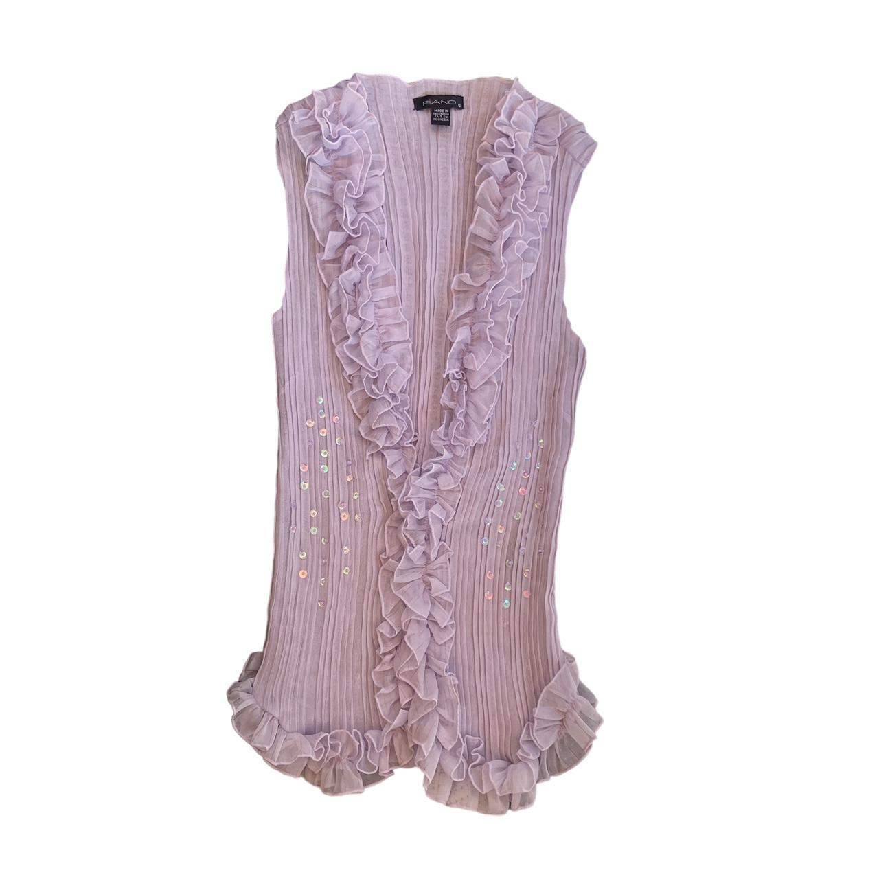 Sheer coquette, y2k, 2000’s top. Romantically... | Depop