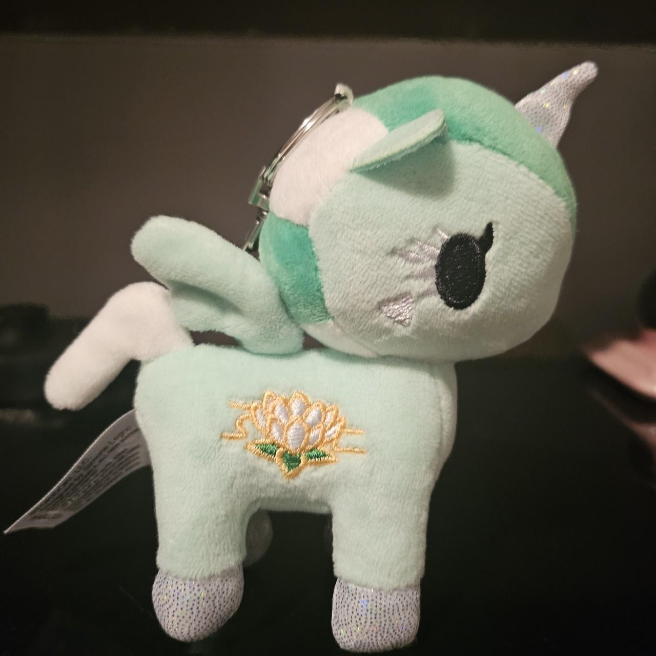 Tokidoki Unicorno Flower Power Plush Keychain -... - Depop