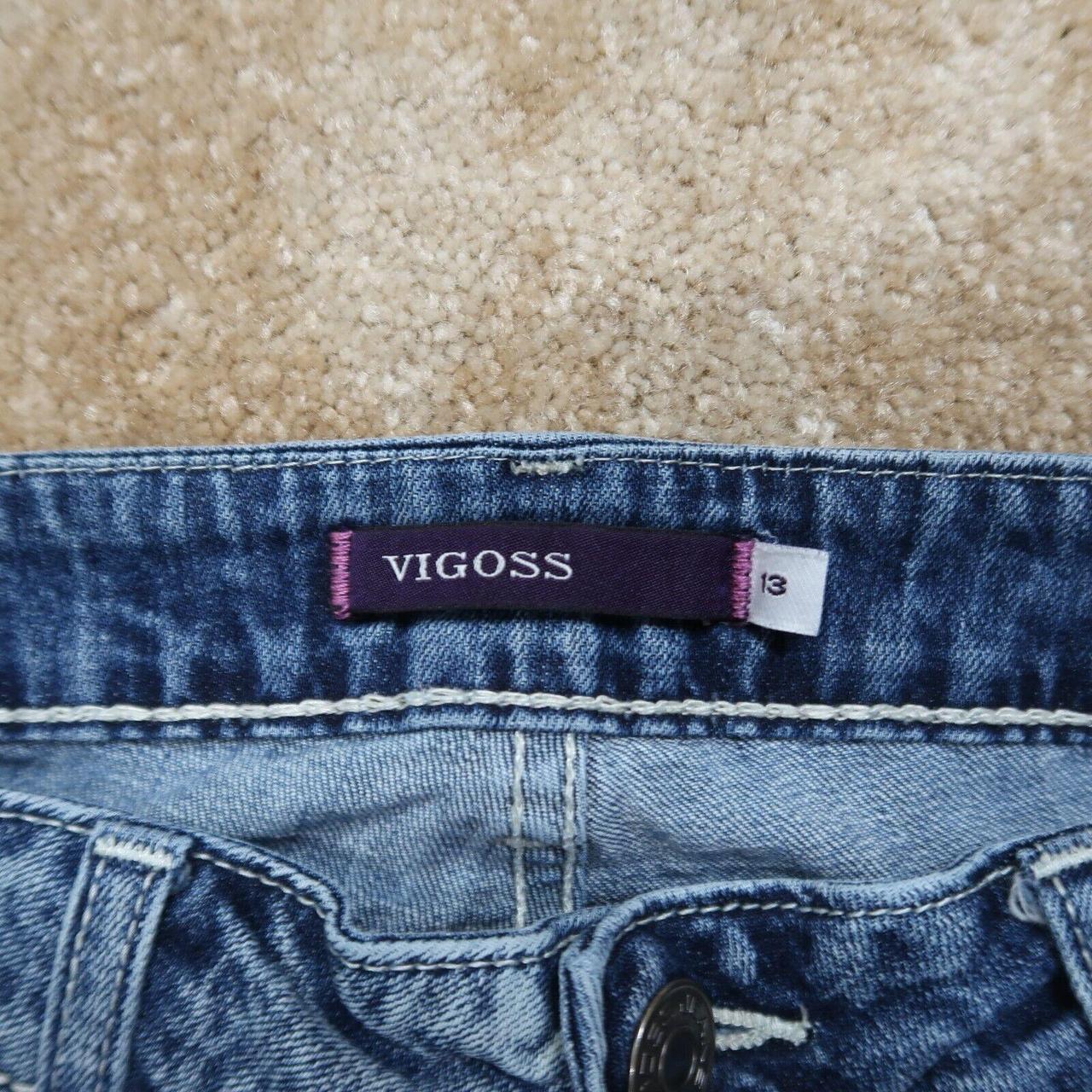 VIGOSS Capri Embellished Thick Stitched Women's 13... - Depop