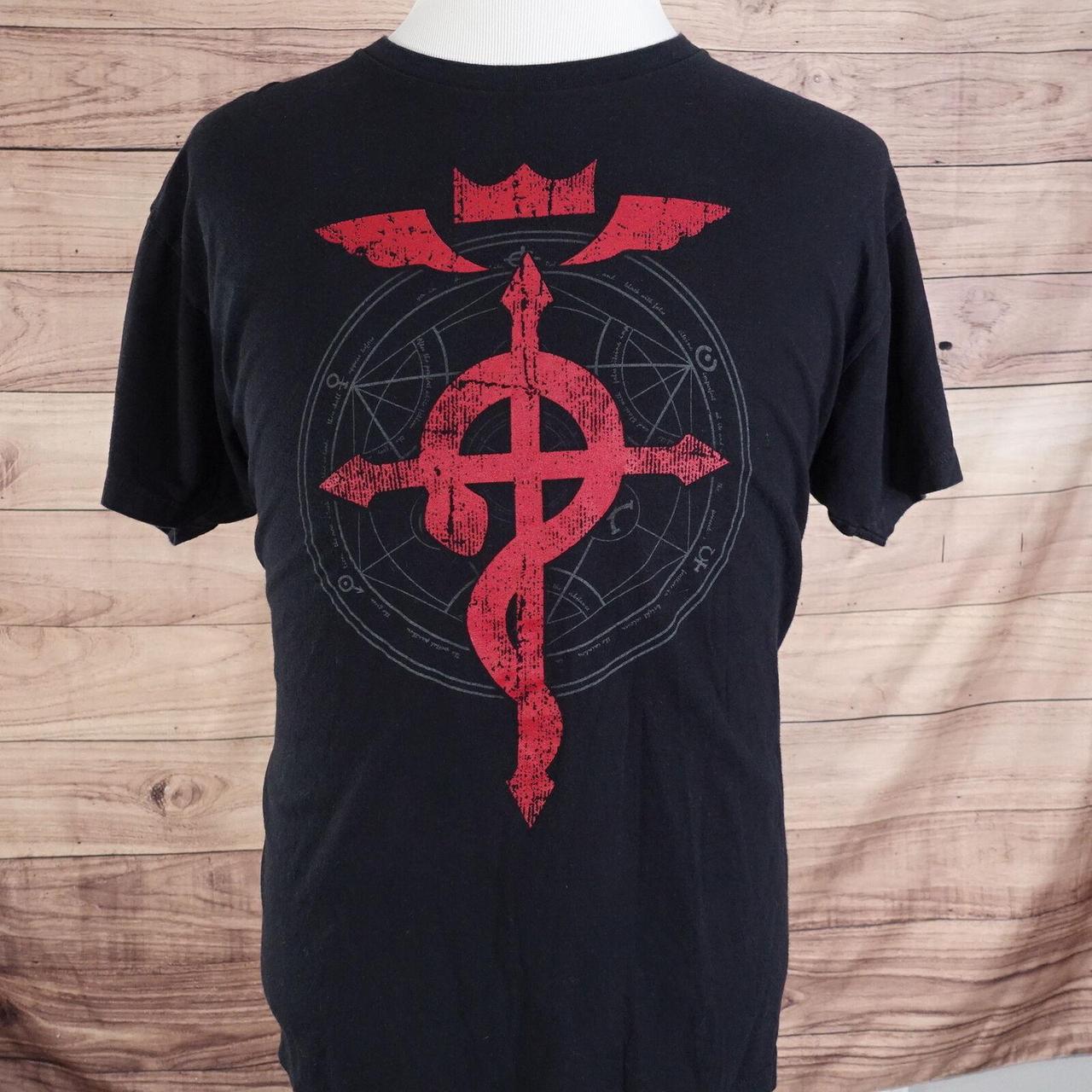 FULLMETAL ALCHEMIST BROTHERHOOD FLAMEL CROSS ANIME... - Depop