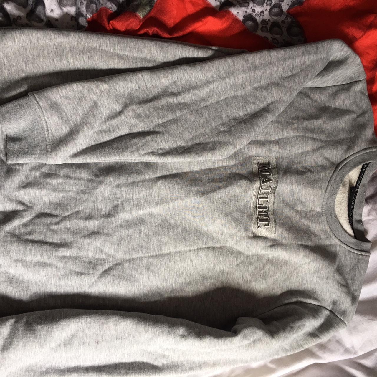 Medium grey Mallet crew neck sweatshirt Great... - Depop