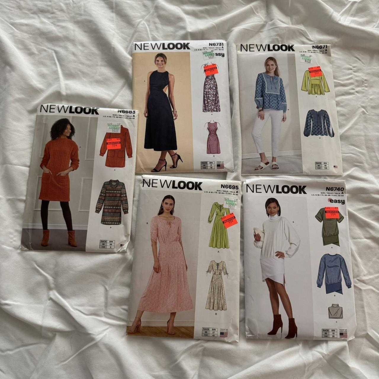 5 New Look sewing patterns - like new #sewing... - Depop