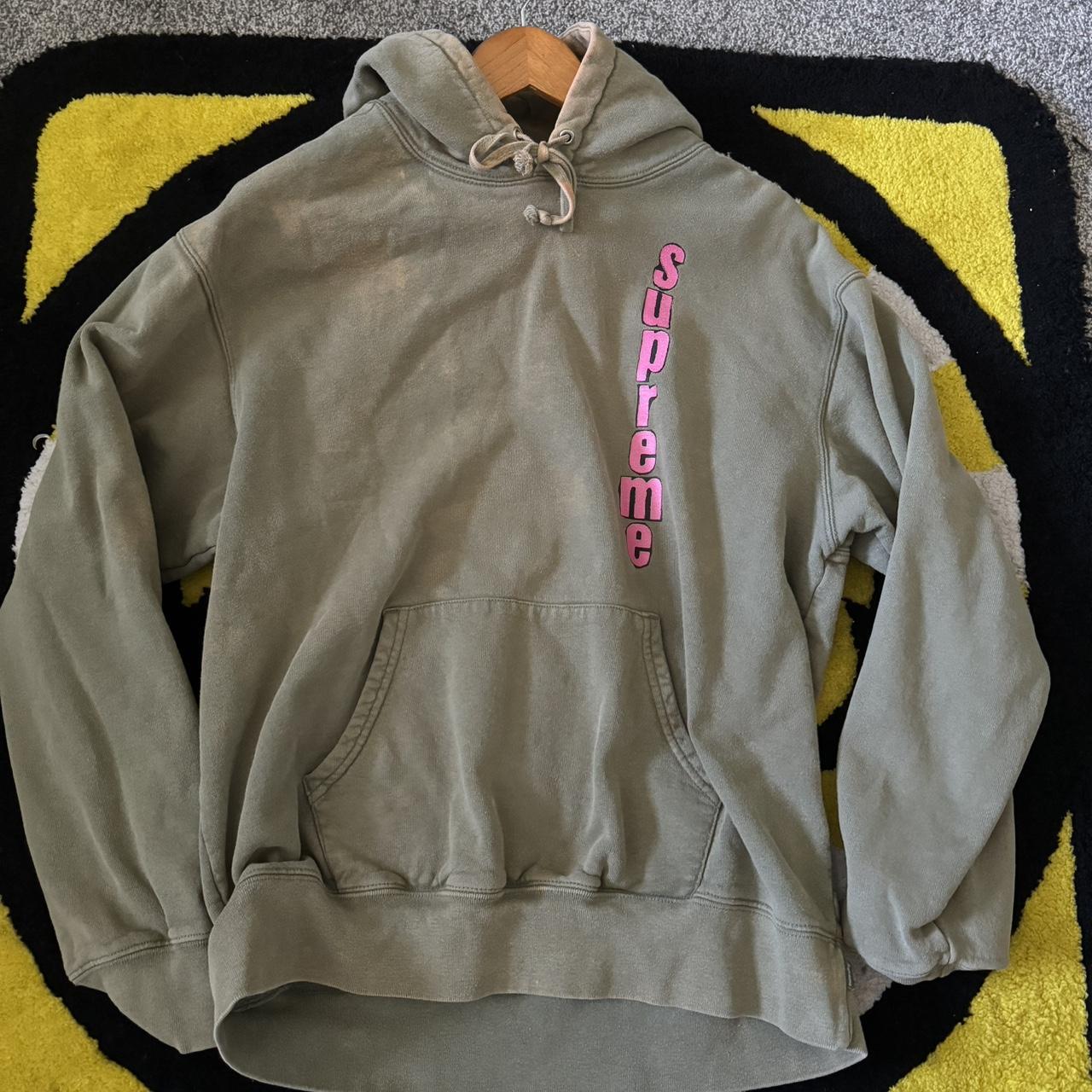 supreme hood good quality just has fading - Depop