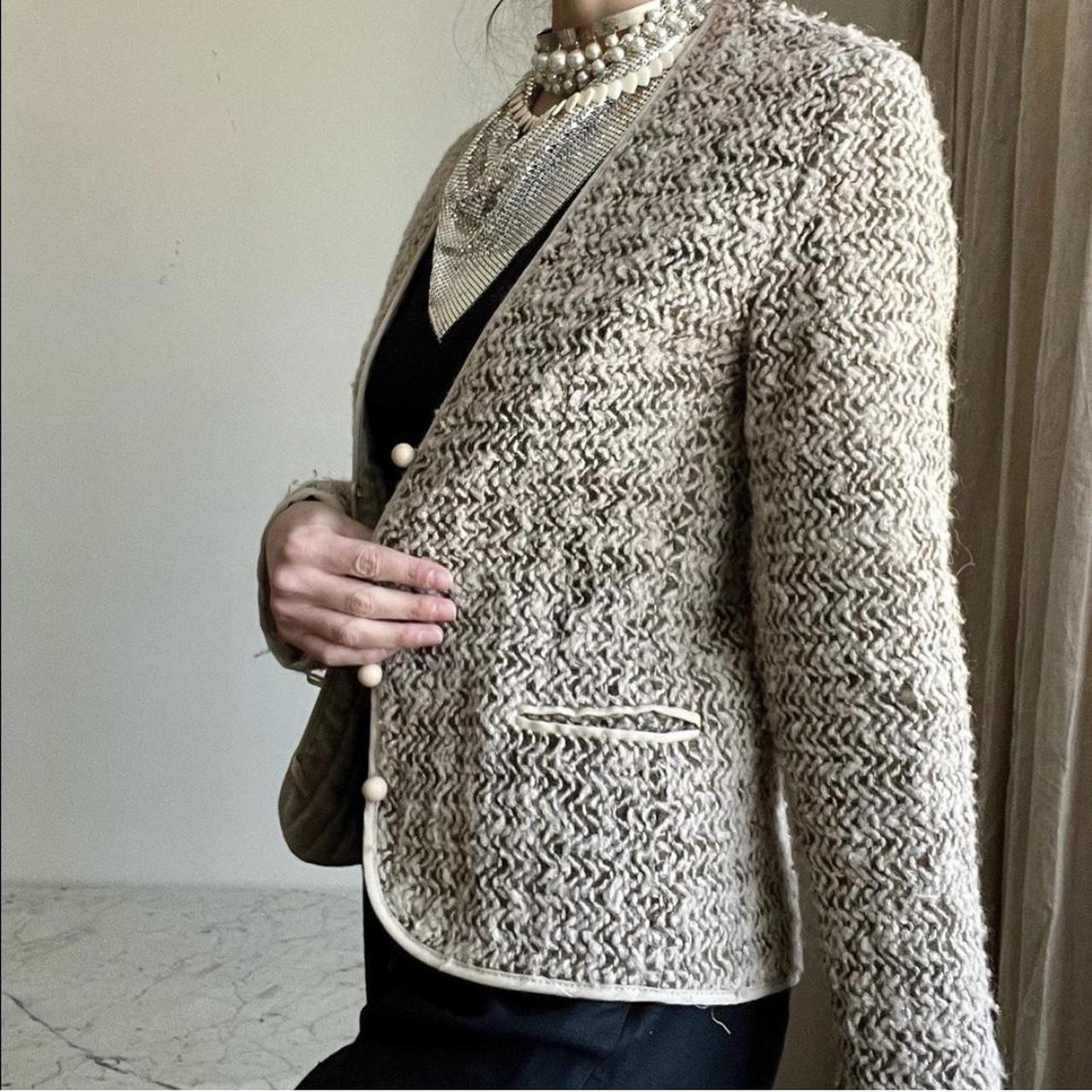 Rare Vintage wool jacket made in West Germany.... - Depop