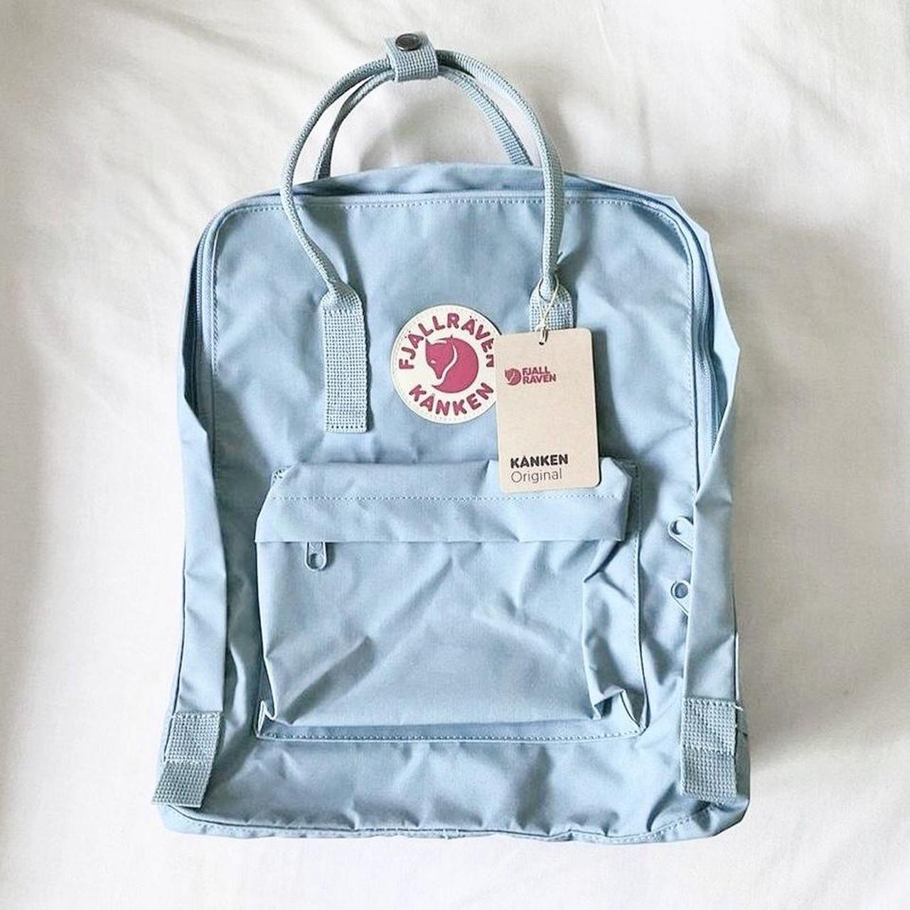 Sky blue Kanken backpack BNWT classic size brand... - Depop