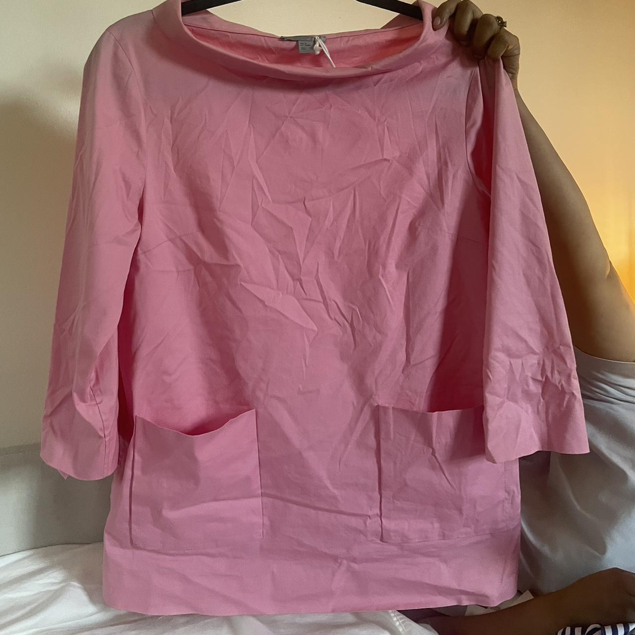cos pink top! #cos retails over $200 - Depop