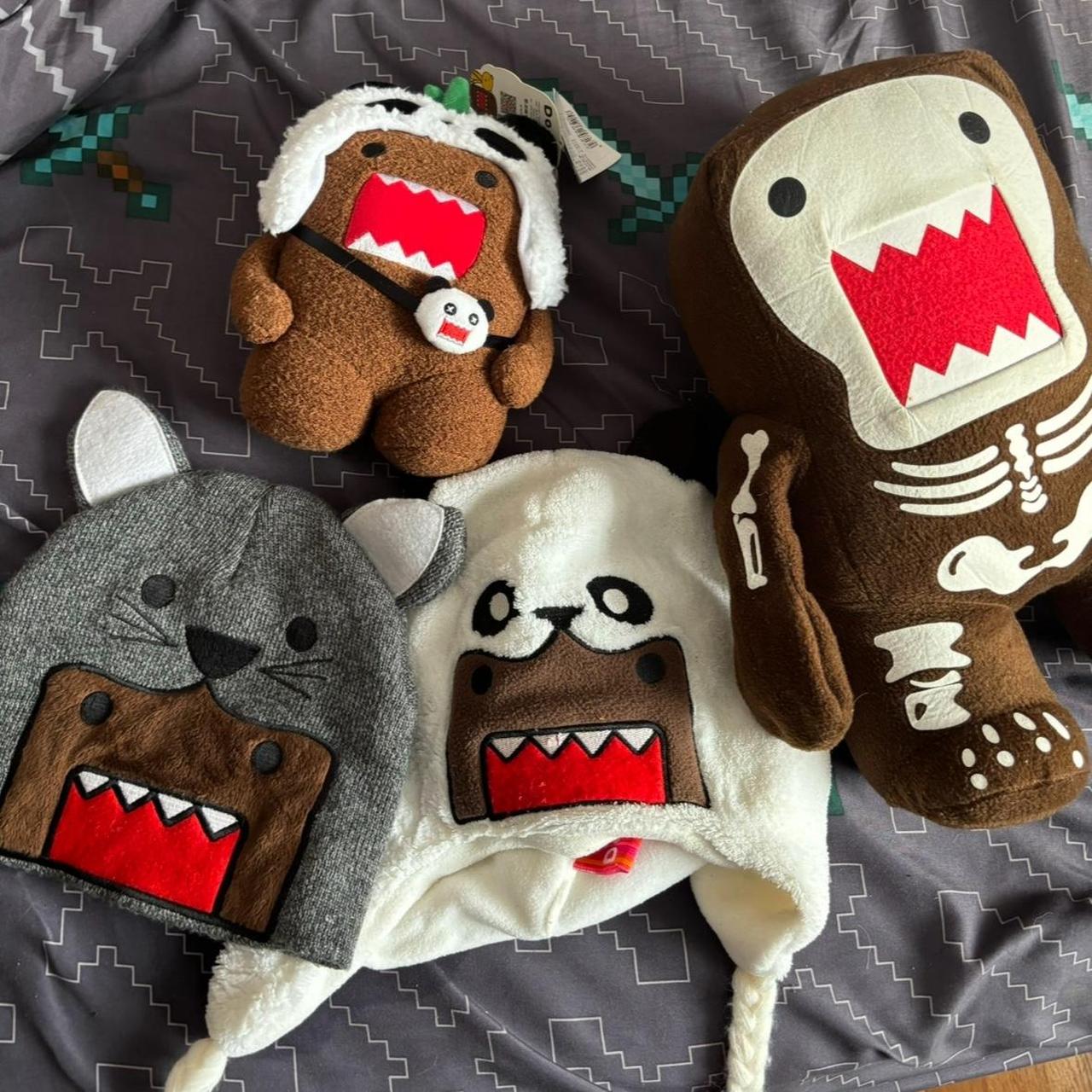 Domo-kun Plushie other items not included, but feel... - Depop