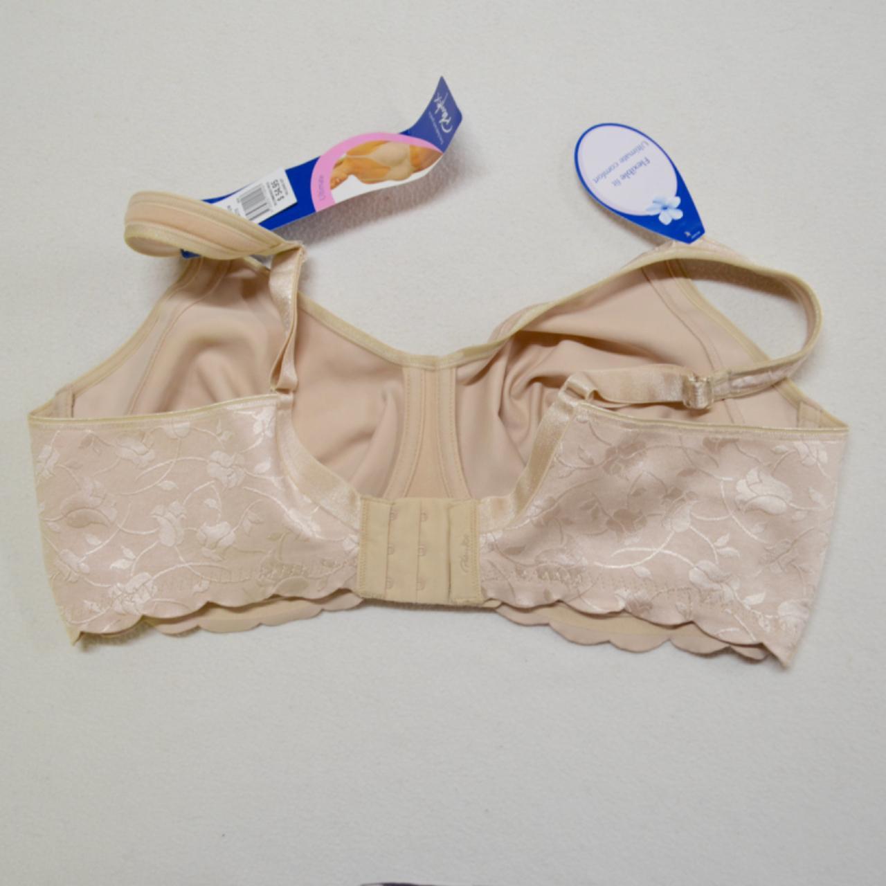 Playtex Women's Latte Ultimate Jacquard Underwire... - Depop
